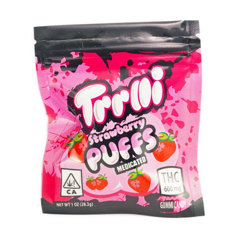 Buy Trrlli - Strawberry Puffs 600MG THC Online - MMJ Express