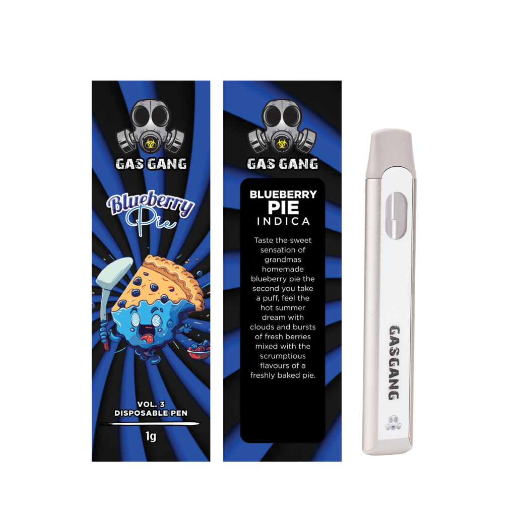 Buy Gas Gang – Blueberry Pie Disposable Pen (INDICA) Online - MMJ Express