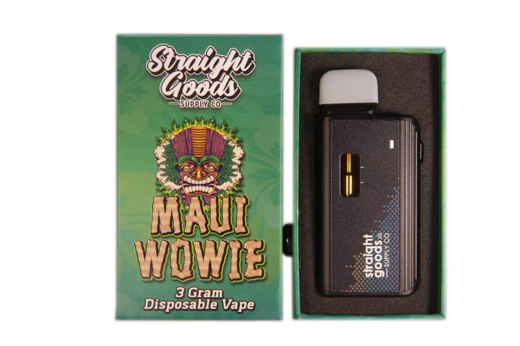 Buy Straight Goods – Maui Wowie 3G Disposable Pen (Sativa) Online - MMJ Express